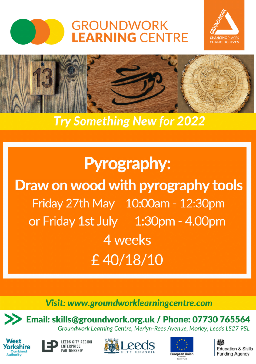 Pyrography | Groundwork Learning Centre